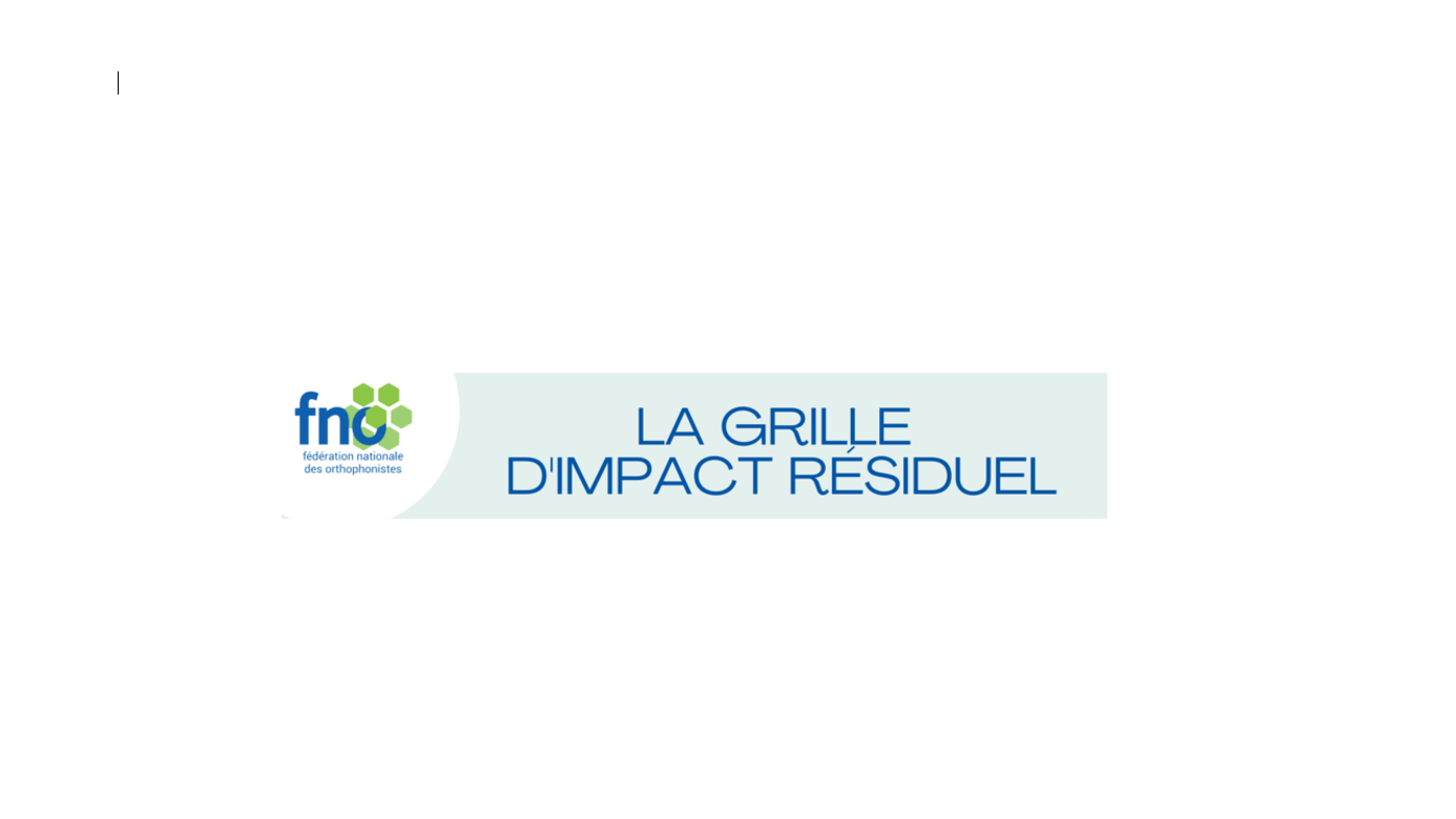 Grille d'impact résiduel - SORC-VDL